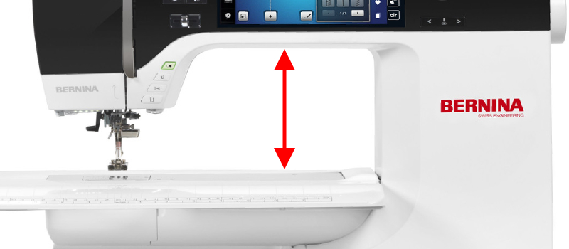 BERNINA 570 QE Kaffe Edition - Blooms for your sewing room - BERNINA